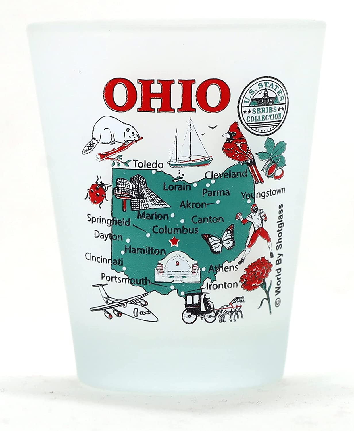 Ohio US States Series Collection Shot Glass - Walmart.com