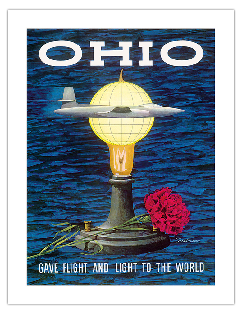 Ohio USA - Gave Flight and Light to the World - Birthplace of Thomas ...