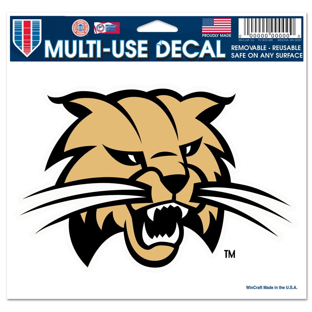 Ohio University Bobcats Official NCAA 4 inch x 6 inch Car Window Cling ...