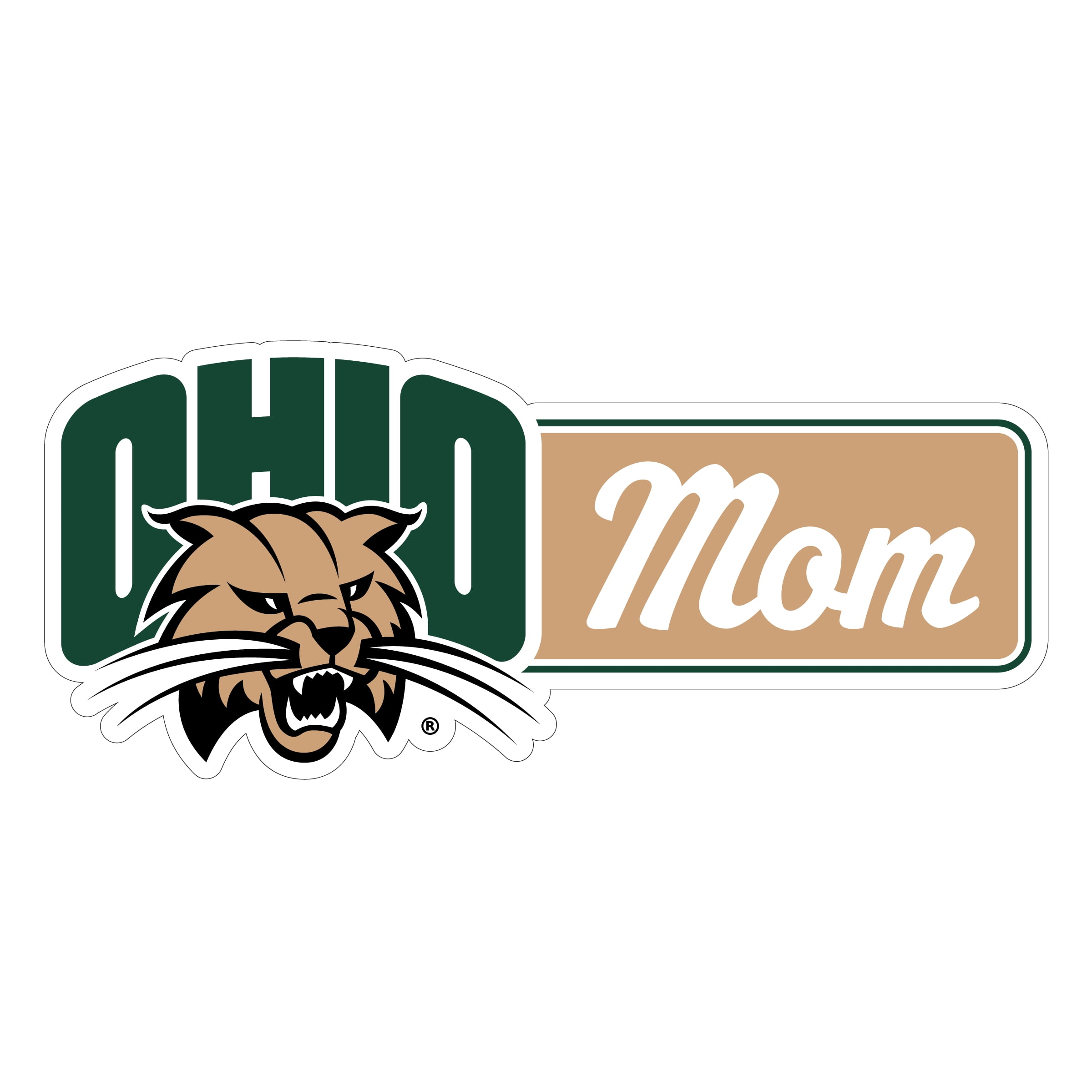 Ohio University Proud Mom Die Cut Decal Officially Licensed Collegiate ...