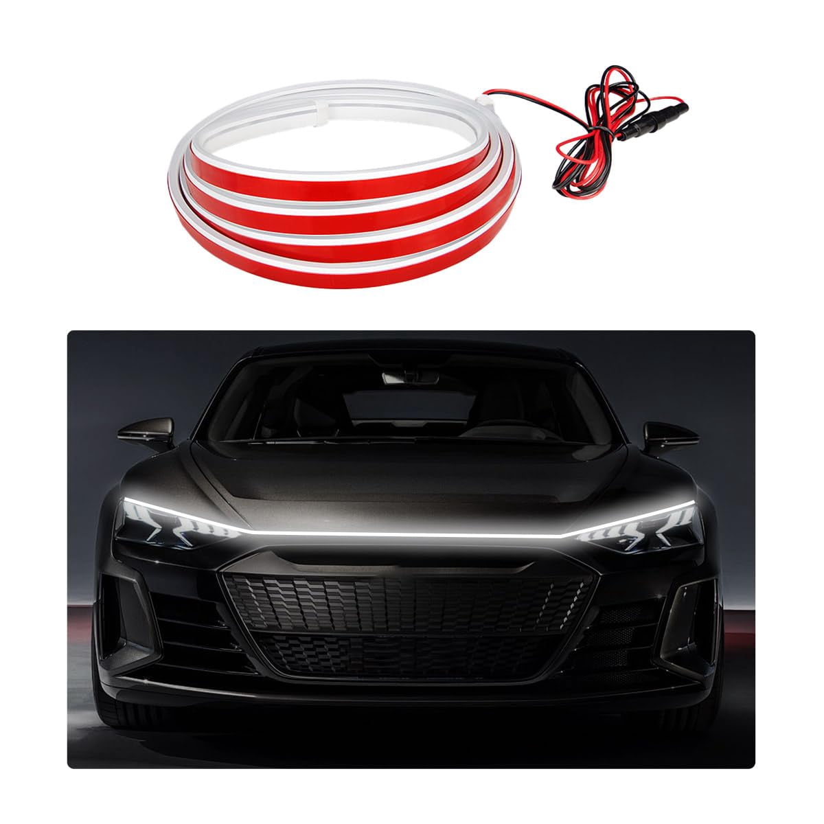 Car Boot Led Strip Light DELMOHUT Car Dicky Light / Trunk Light / Flow ...