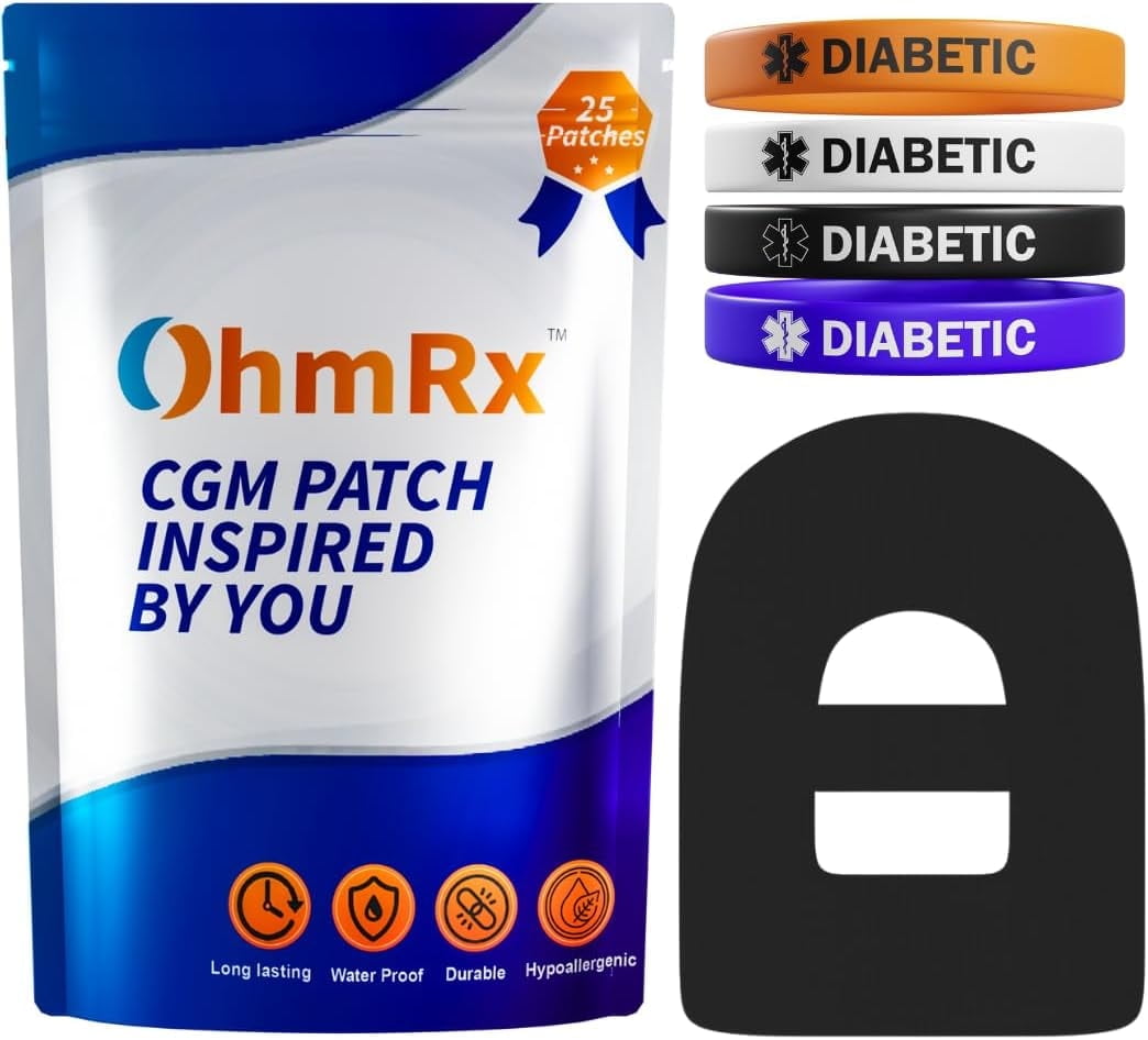 OhmRx Omnipod 5 Adhesive Patches Waterproof Strap FSA/HSA Eligible ...