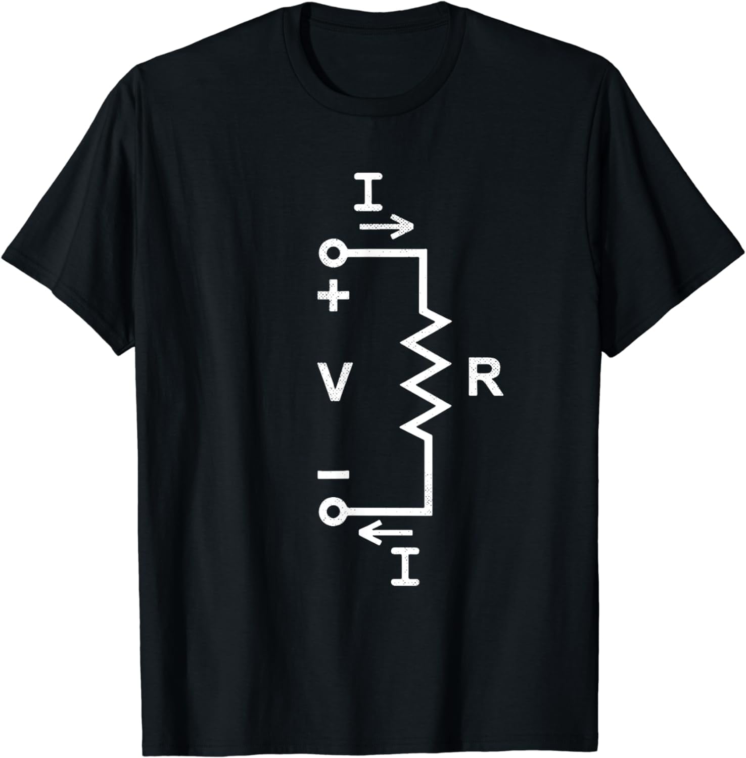 Ohms Law Diagram Electrical Engineer Physics Math T-Shirt - Walmart.com
