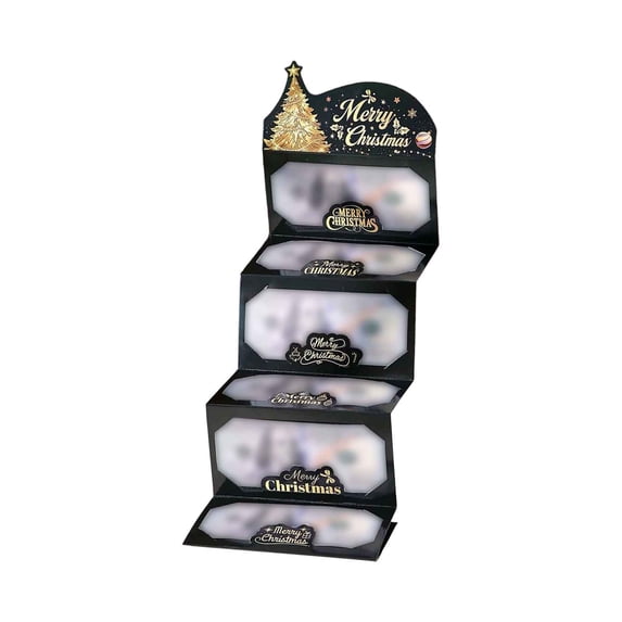 Ohmyroo Christmas Surprise Money Holder Card, Multi-Layer Foldable Cash ...