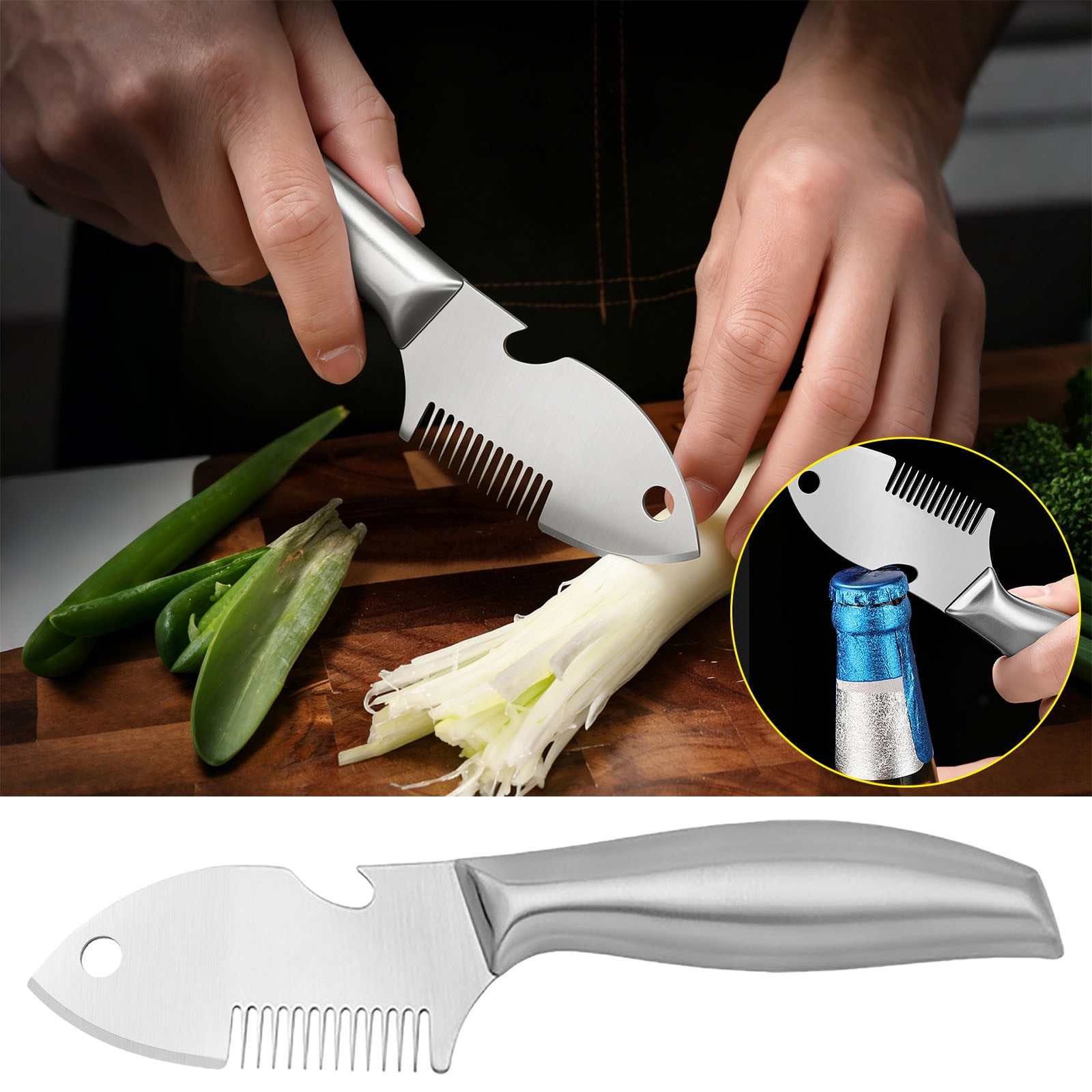 Ohmyroo Kitchen Chopped Scallions Multifunctional Scallionslicer ...