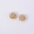 Ohmyroo Rhinestone Button Covers Crystal Buttons Detachable Shirt Clips ...