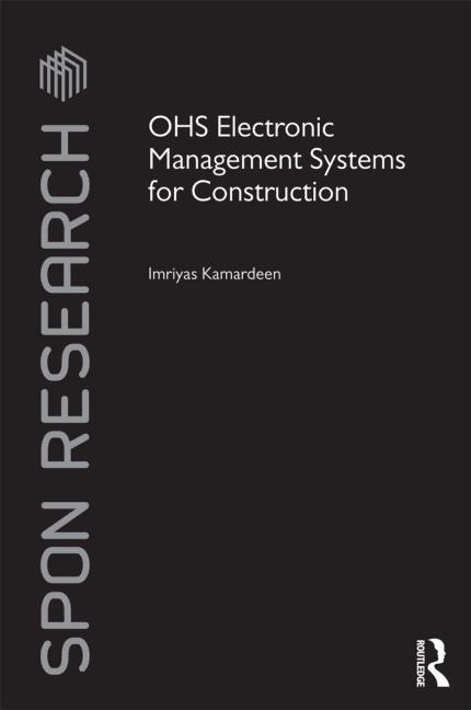 Ohs Electronic Management Systems for Construction (Hardcover ...