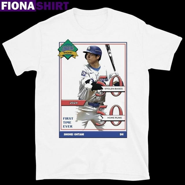 Ohtani Shohei 50 Stolen Bases 50 Home Runs First Time Ever Shirt ...