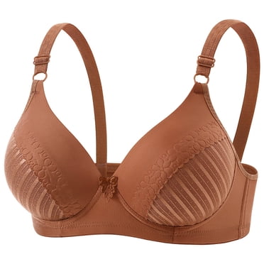 Timegard Sports Bras for Women Wireless Front Closure Zipper High ...