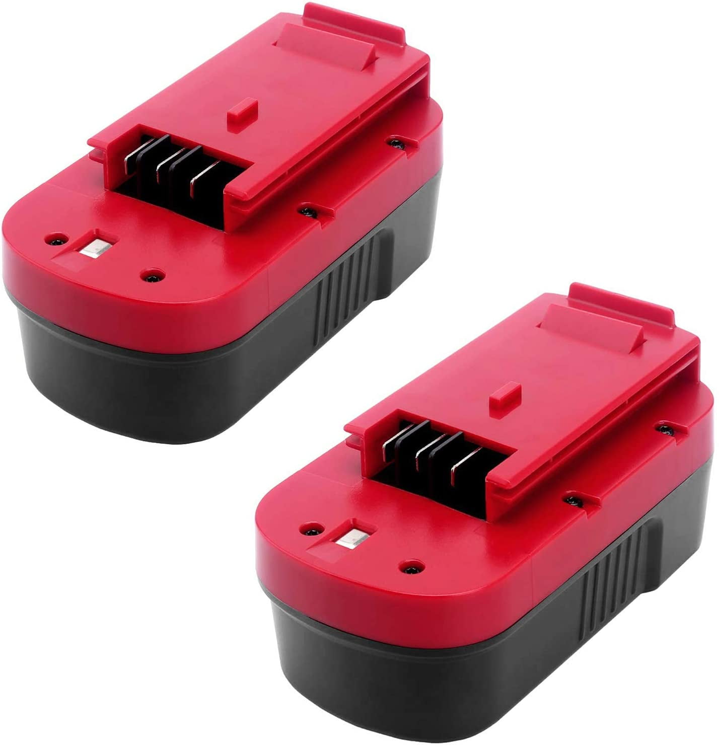2-Pack 4.0Ah HPB18 Ni-Mh 18V Replacement Battery for Black and Decker Cordless Power Tools ...