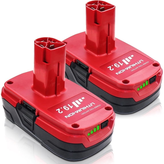 2Packs C3 19.2V 3.0Ah Lithium-Ion Power Tool Rechargeable Pack for ...