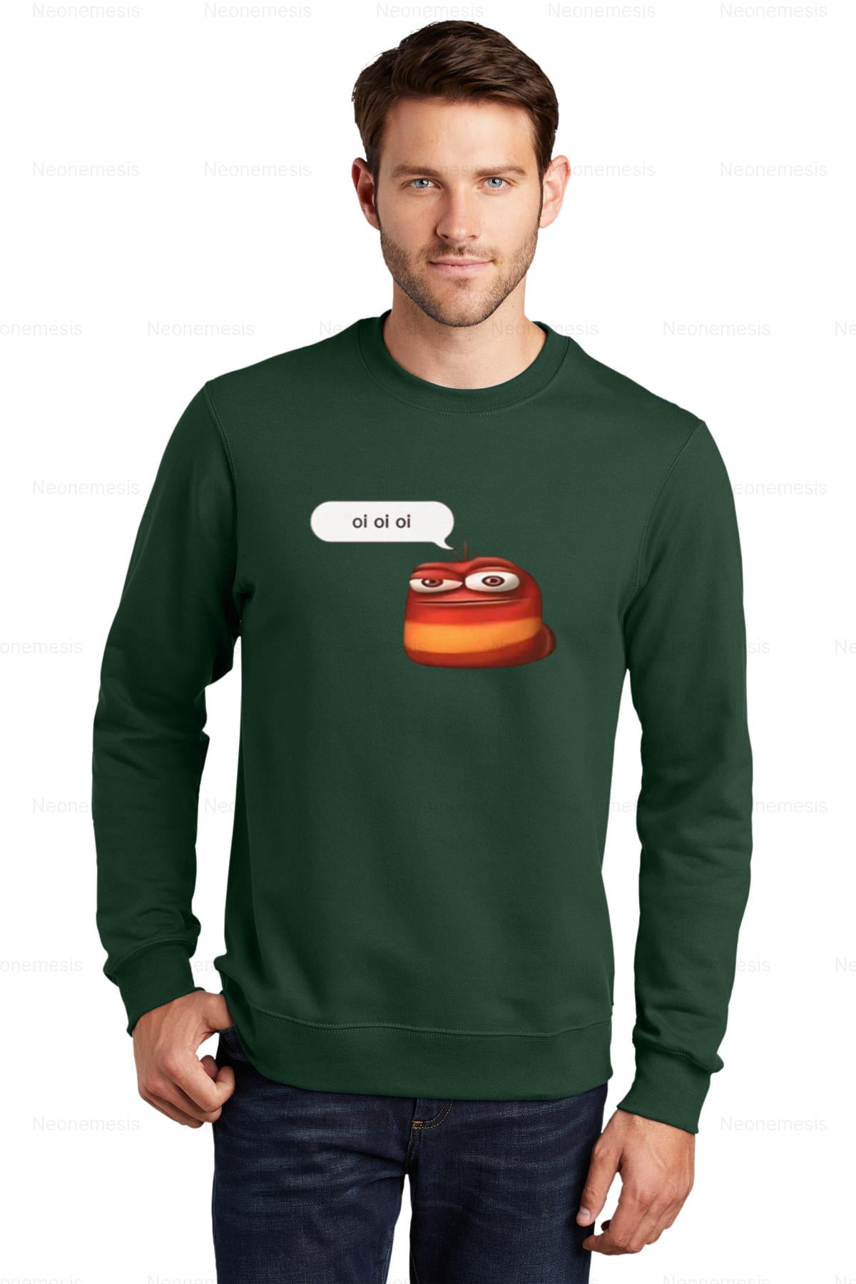 Oi Oi Oi Red Larva Funny Meme Joke Trending Oddly Specific Tee ...