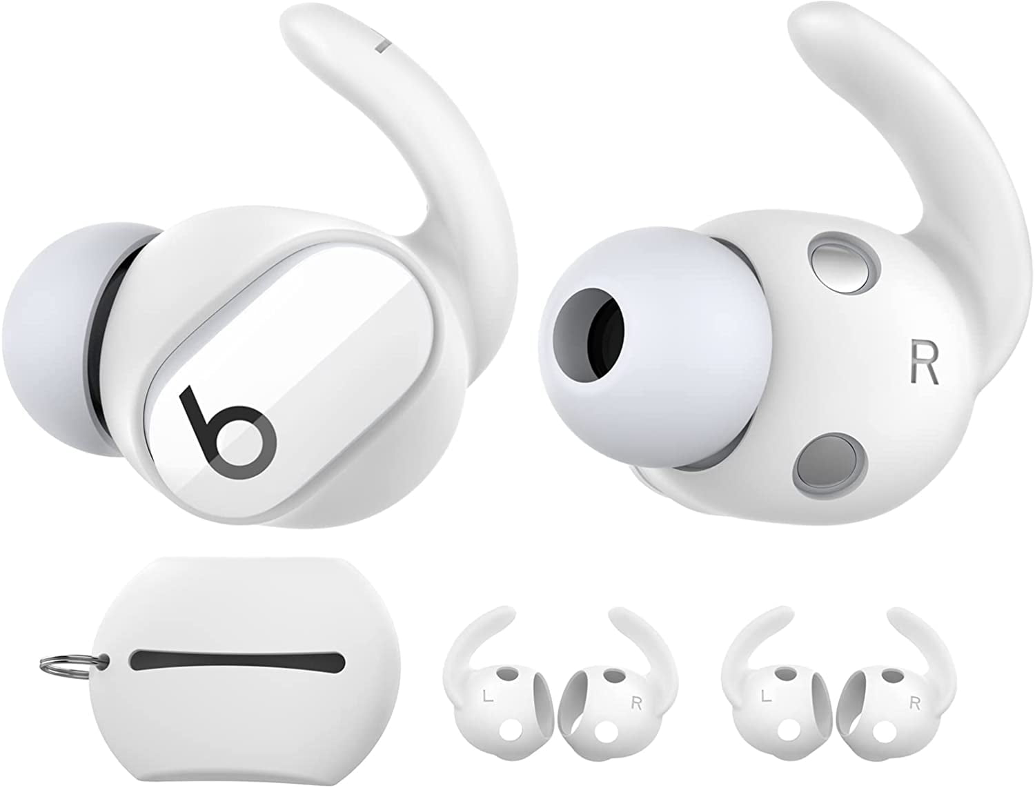 oii Electronics 3 Pairs Beats Studio Buds Ear Hooks Anti-Slip Ear ...