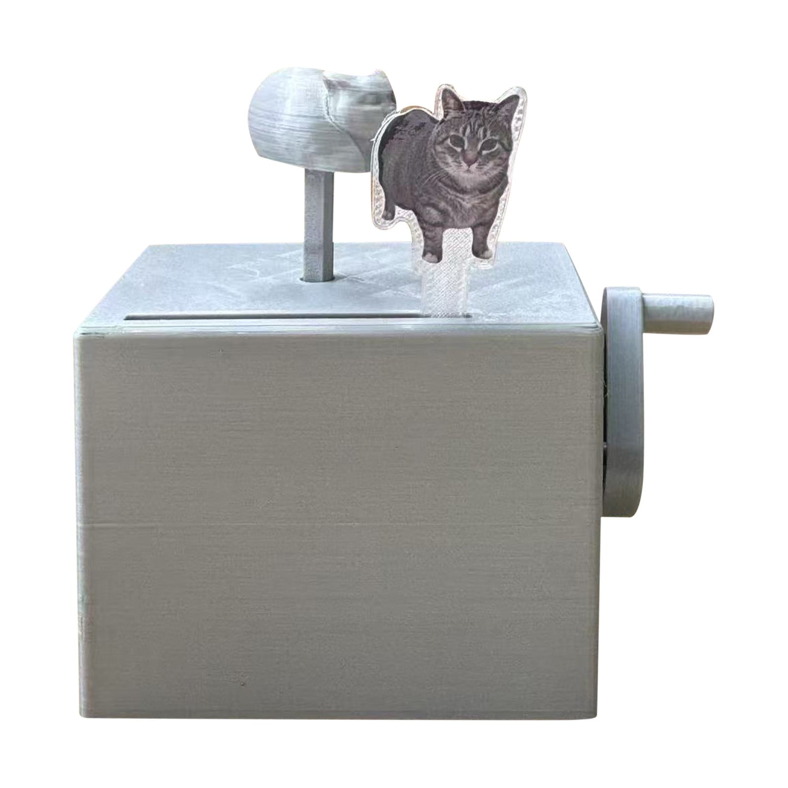 Oiiao Cat Music Box, Oia Cat Box, Funny Rotation Cat Music Box, Oiia ...
