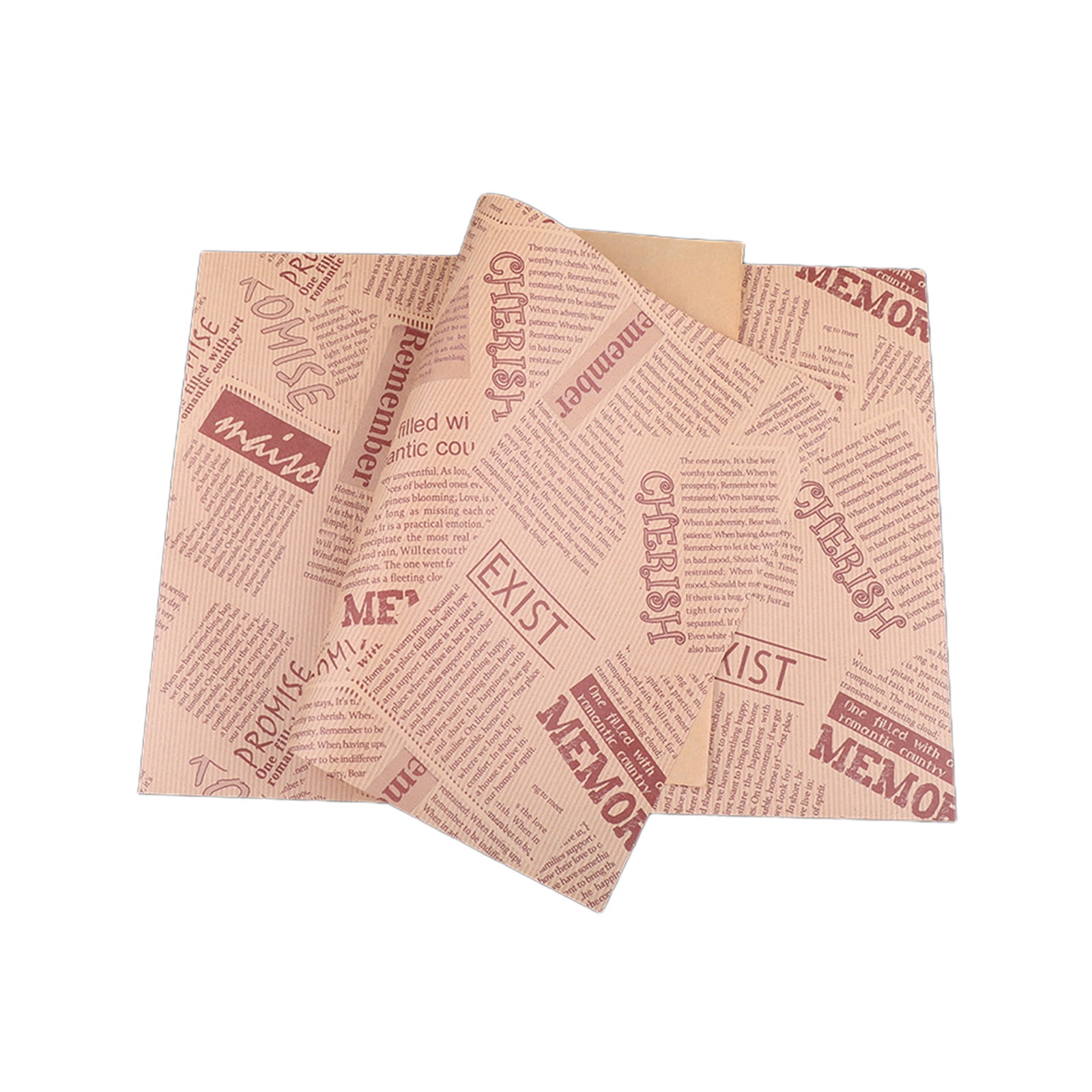 Mouliraty Oil Absorbent Baking Tray Paper Hamburger Paper French Fries ...