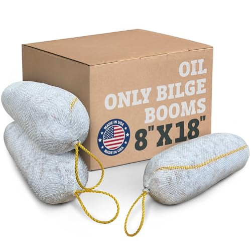 Oil Absorbent Bilge Boom for Hydraulic Fluid- Bilge Oil Absorber ...