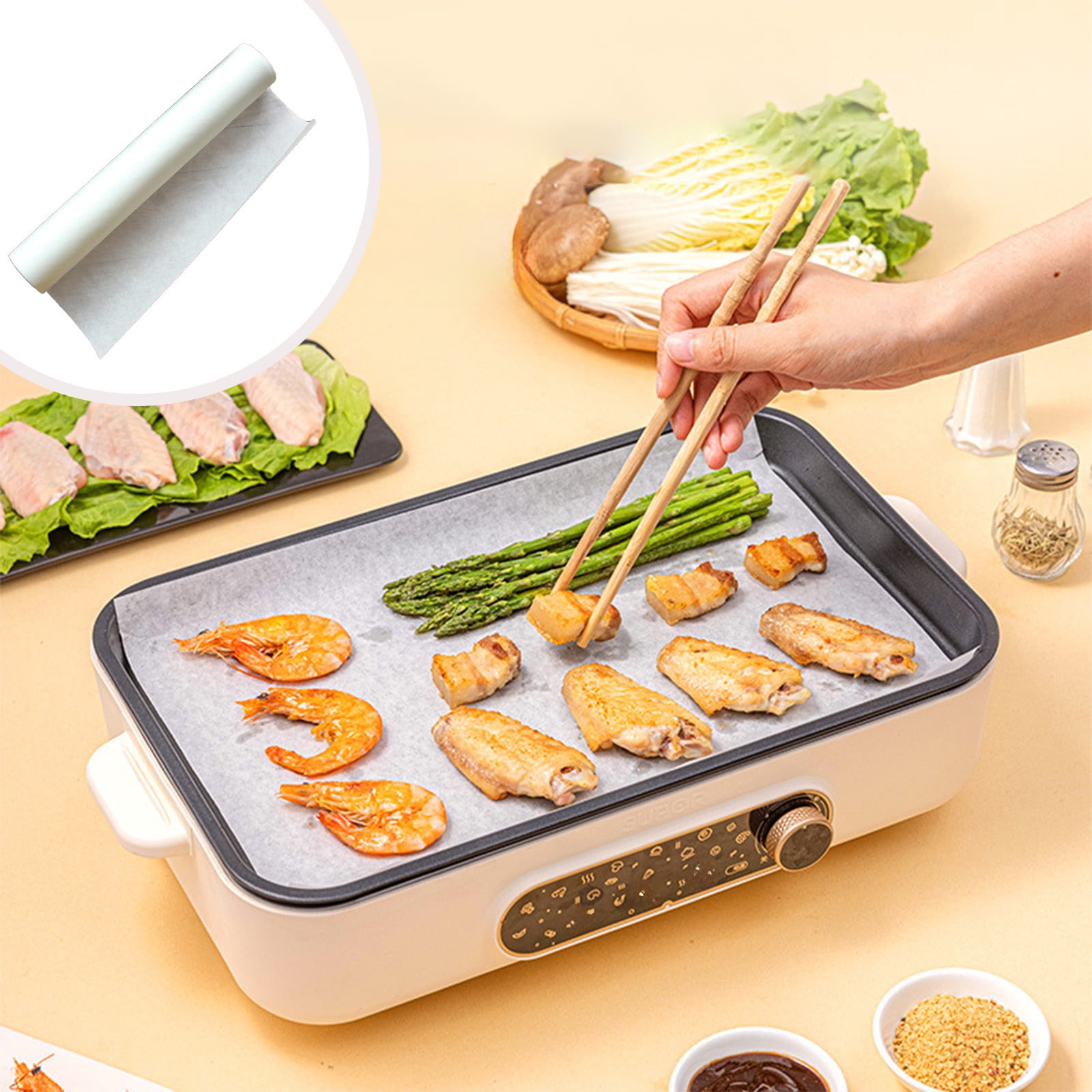 Oil Absorbing Paper, Efficient Grease Removal Pad, Soft Texture Baking ...