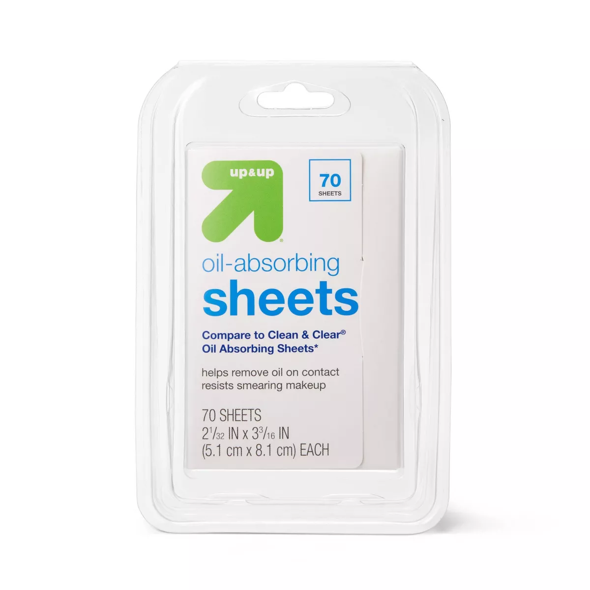 Oil Absorbing Sheets - 70ct - up&up™,( Pack of 1). - Walmart Business ...
