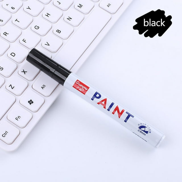 Oil Based Paint Markers - Opaque Ink Pens For Tires,Ceramic & Metal,1Mm ...