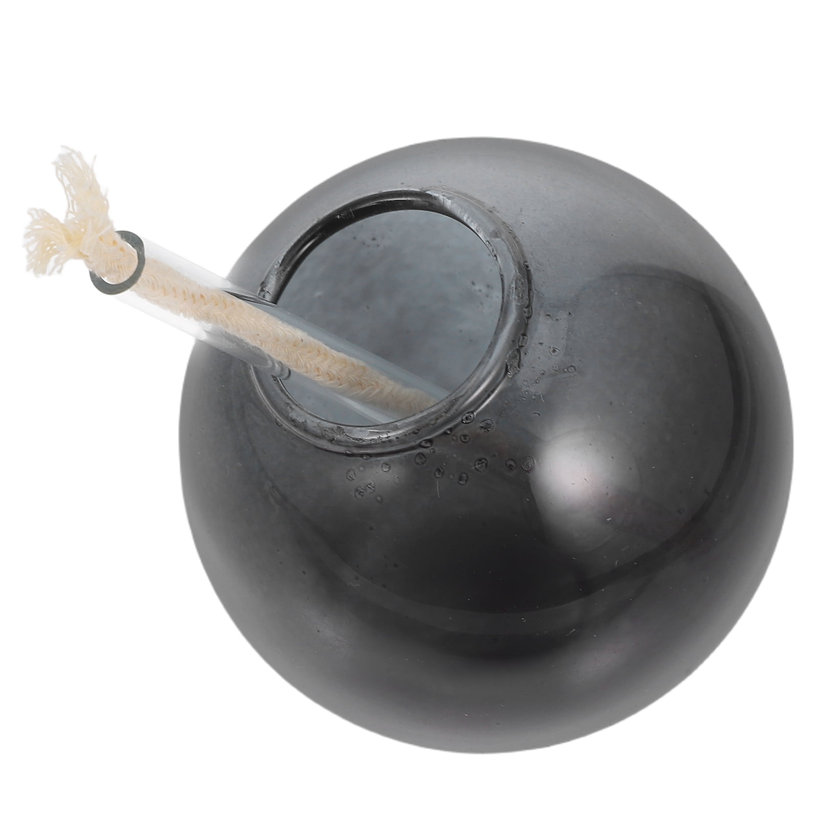 Oil Candles with Wick for Indoor Use Refillable Liquid Oil lamp Sturdy ...