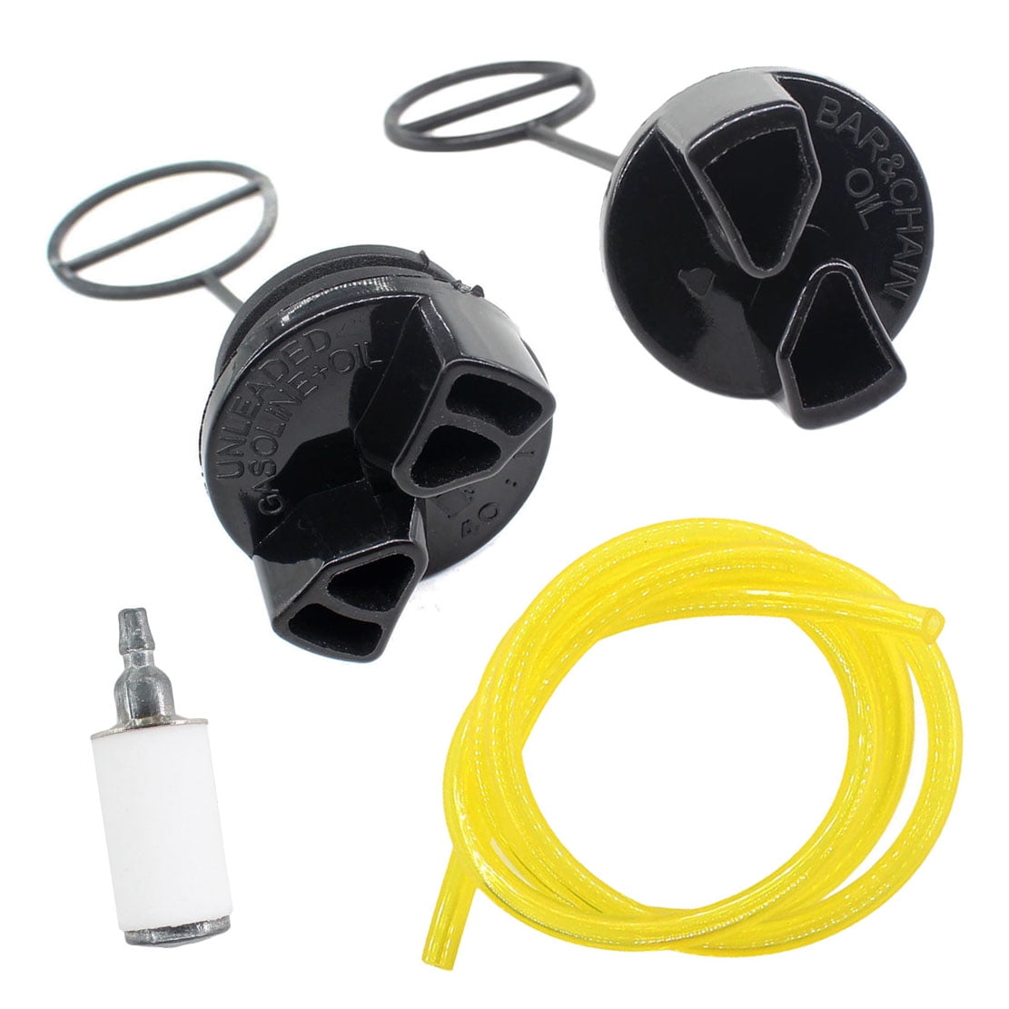 Oil Cap Gas Fuel Cap Fuel Line Filter For For Poulan P3314 P3314WS ...