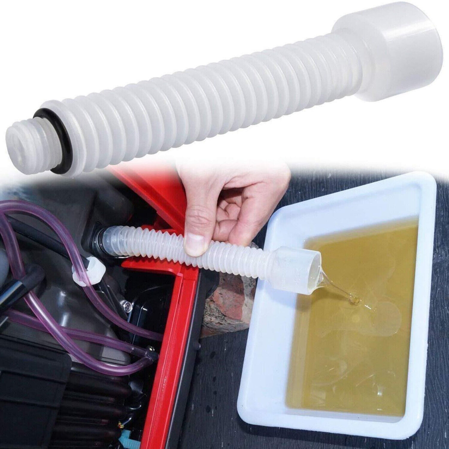 Oil Change Funnel Refueling Pipe Flexible For Honda Generator EU2000i ...