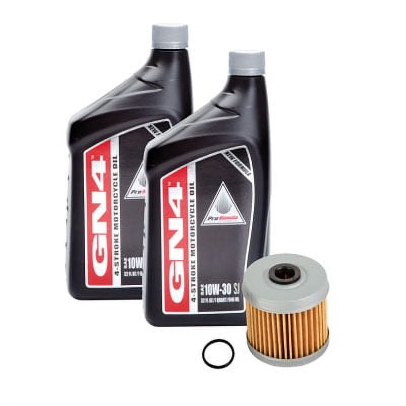 Pro-Honda GN4 10W-30 ATV Engine Motor Oil Change Kit for Honda CRF450L ...