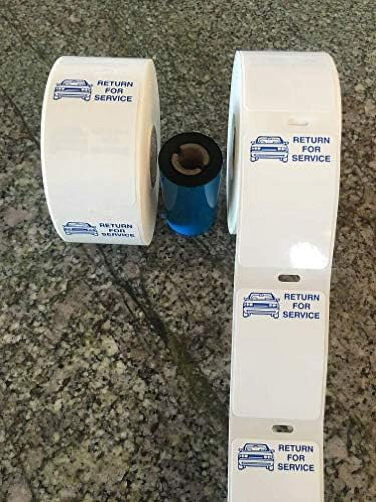 Oil Change Reminder Labels - #1835 - Return for Service 1,000 Qty ...