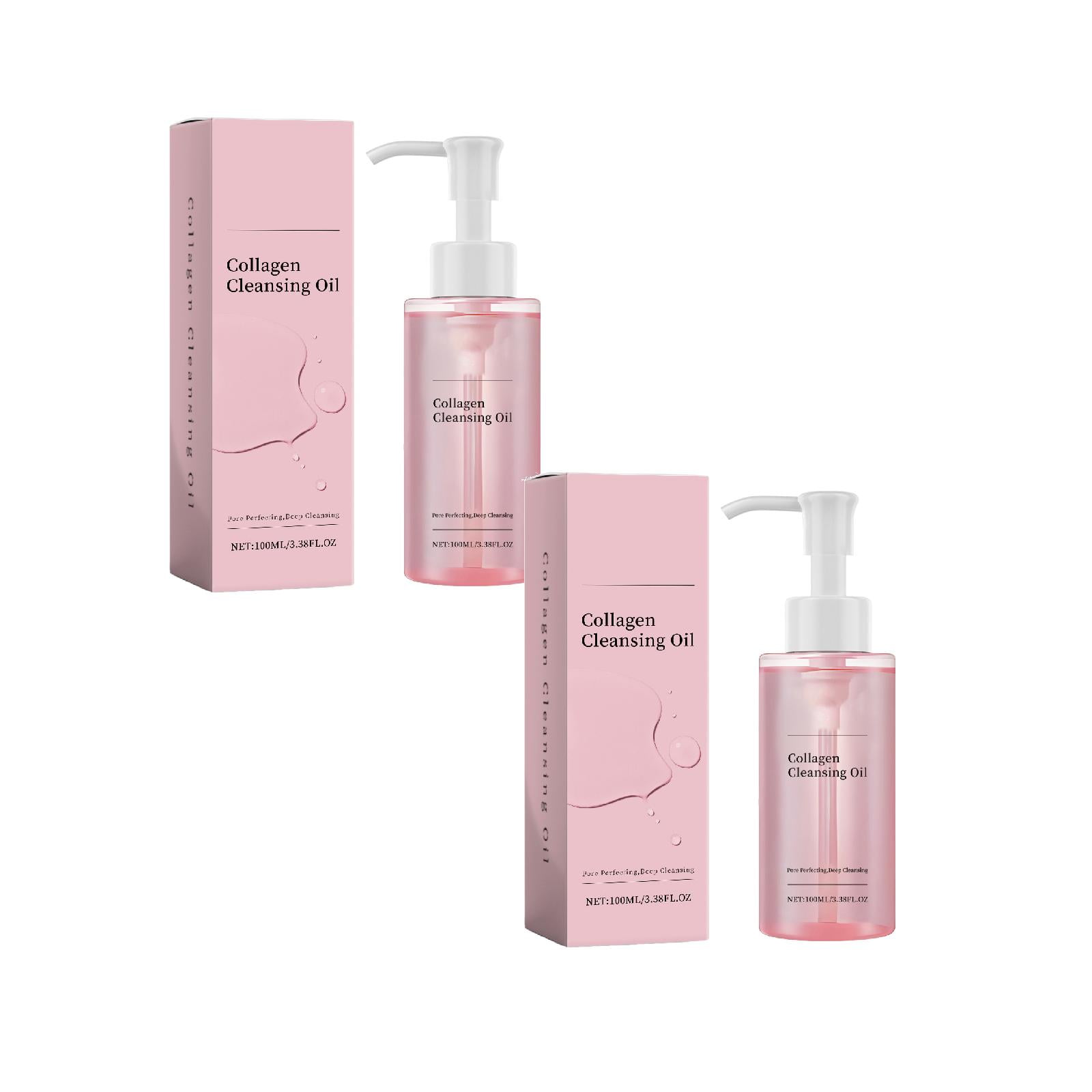Oil Cleanser for Sensitive Skin Collagen & Aloe Vera Formula to Unclog ...
