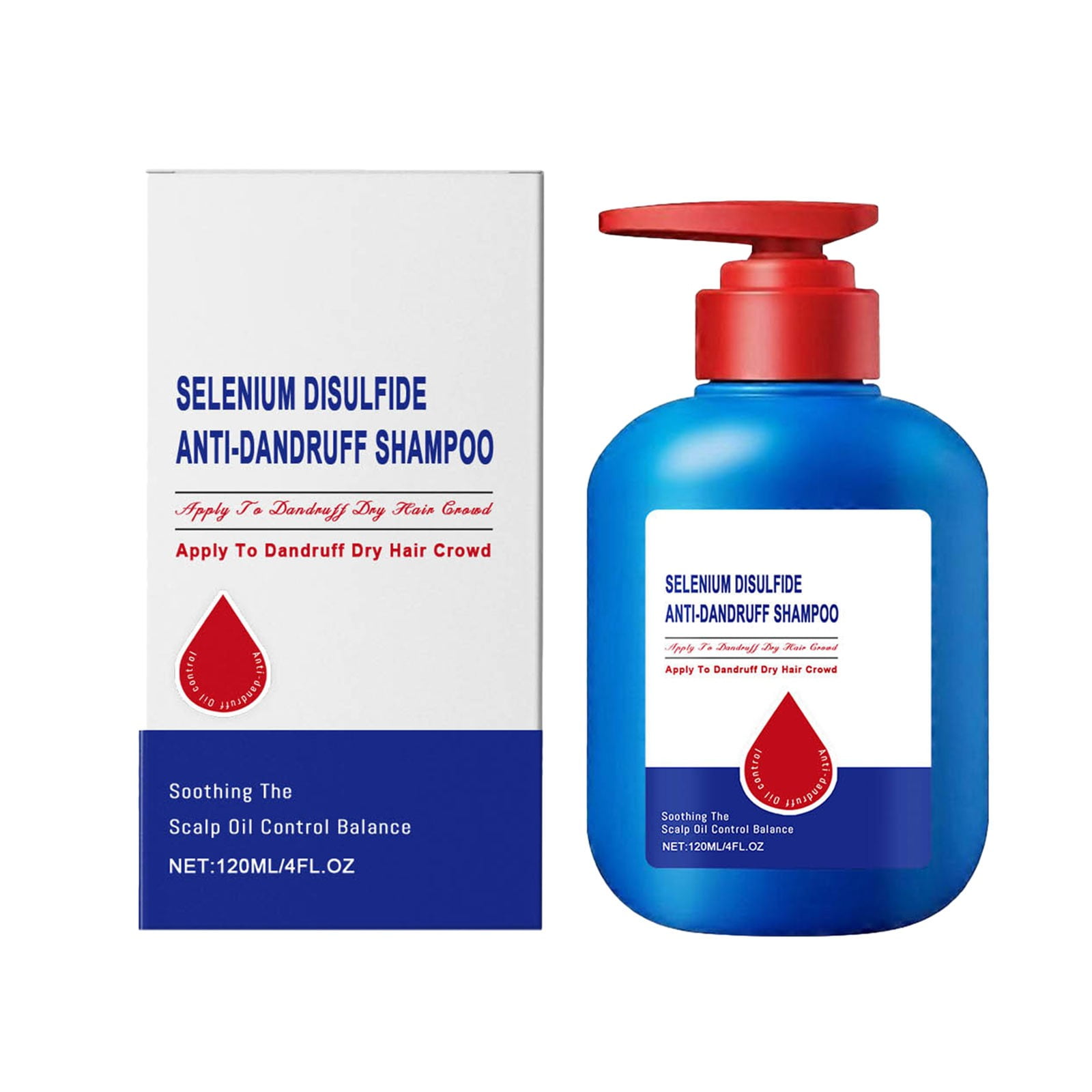 Oil Control Anti-Dandruff Shampoo with Selenium Disulfide Refreshing ...