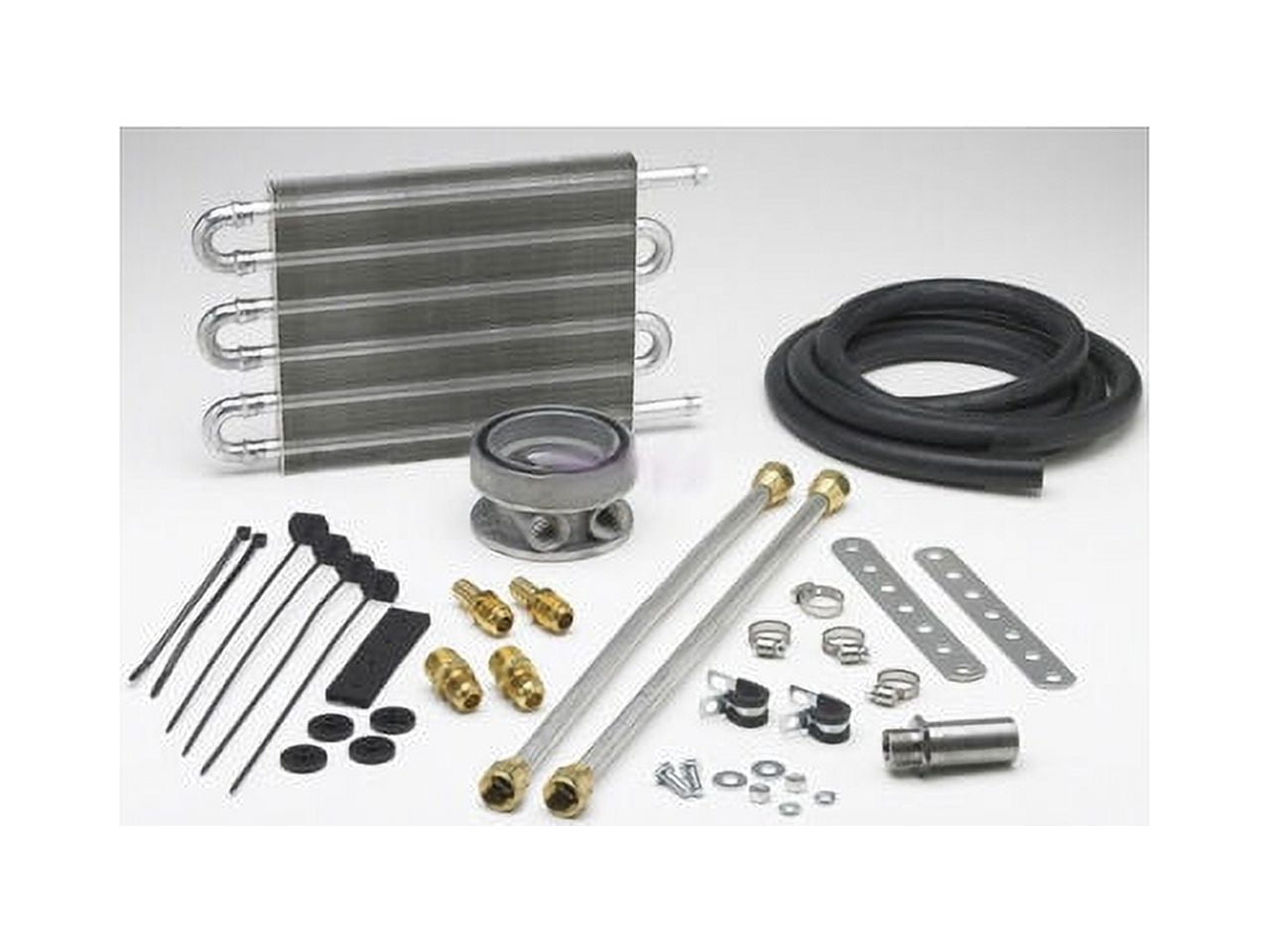 Hayden Engine Oil Cooler, Aluminum Universal Kit, Fits 1967-1996 Chevy ...