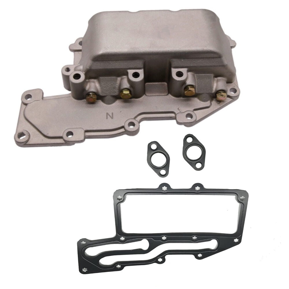 Oil Cooler Core w/Housing Gasket Replacement For Perkins 1104 series ...