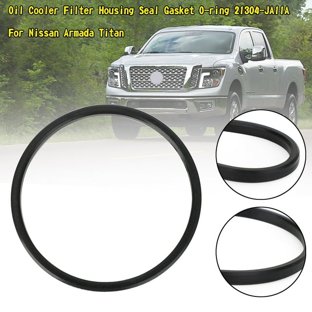 21304-JA11A Oil Cooler Filter Housing Seal Gasket O-ring for Nissan ...