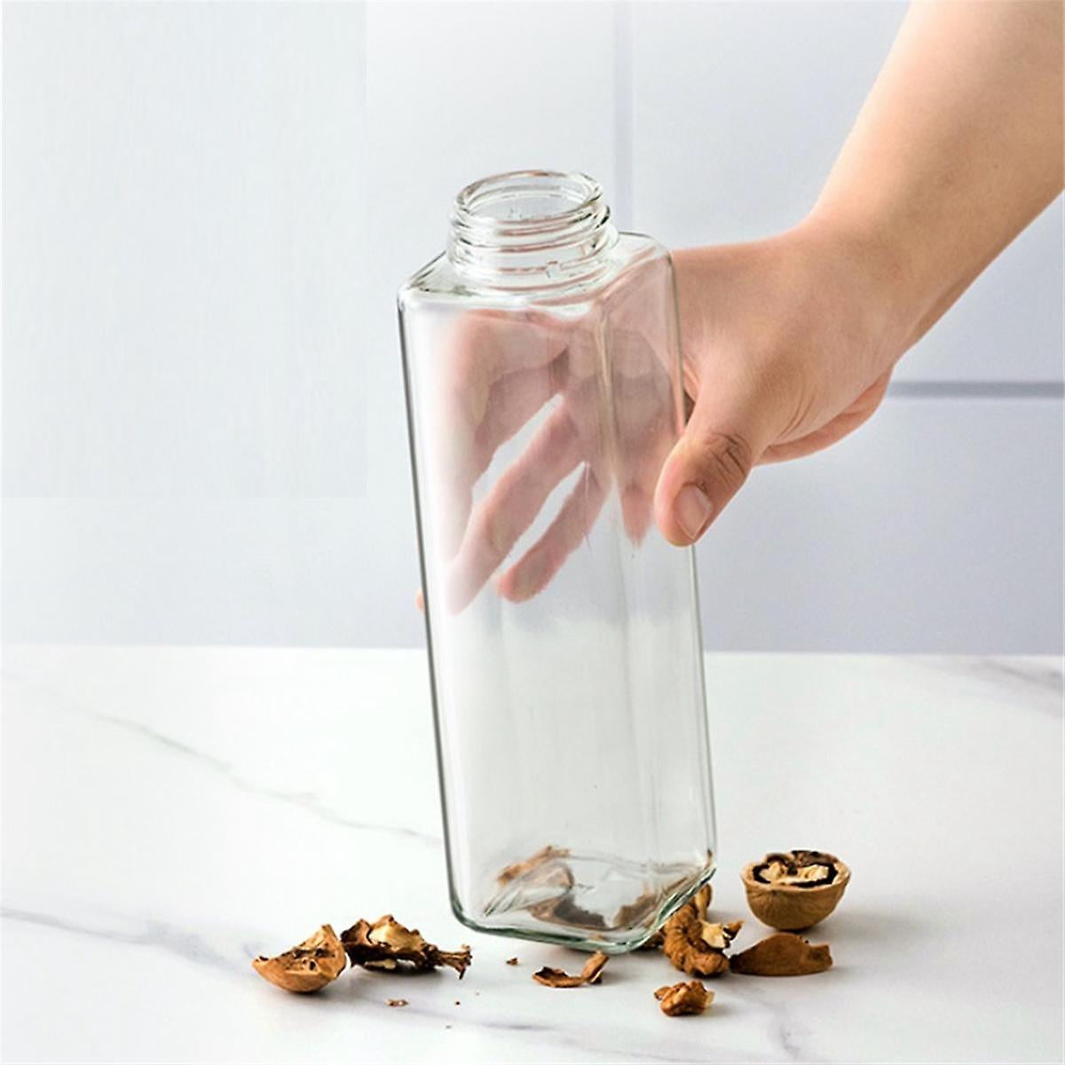 Oil Dispenser Bottle Auto Flip Condiment Container Automatic Cap Liquid ...