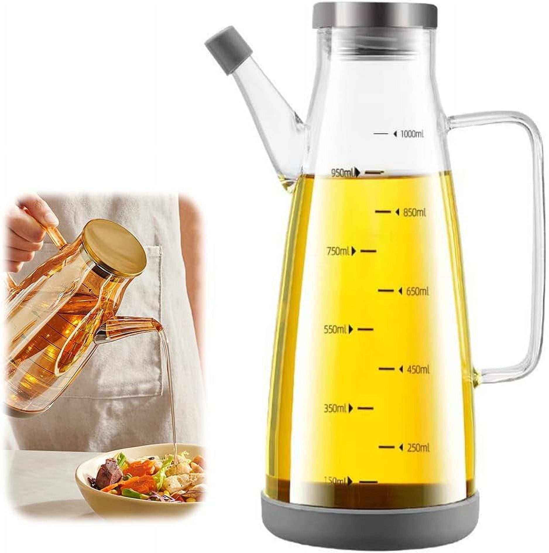Oil Dispenser Bottle with Drip Free Spout, Olive Oil Dispenser Bottle ...