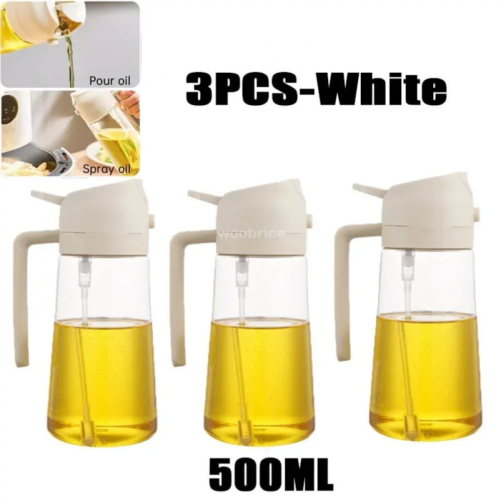 Oil Dispenser Seasoning Accessories Oil Cruet Bottle Oil Spray Kitchen ...