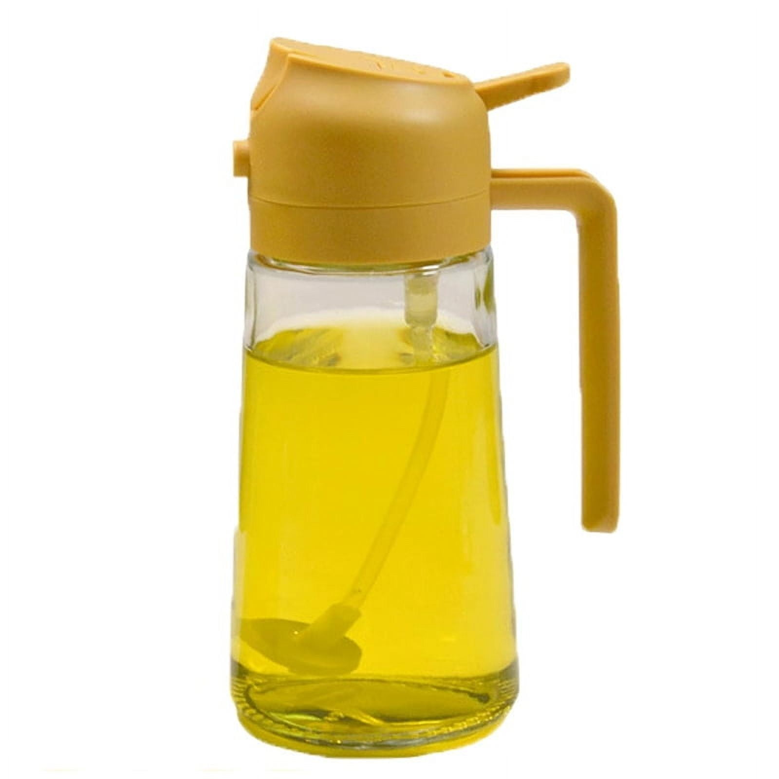 Oil Dispenser for Kitchen, Oil Dispenser Bottle for Kitchen, 2 in 1 Oil ...