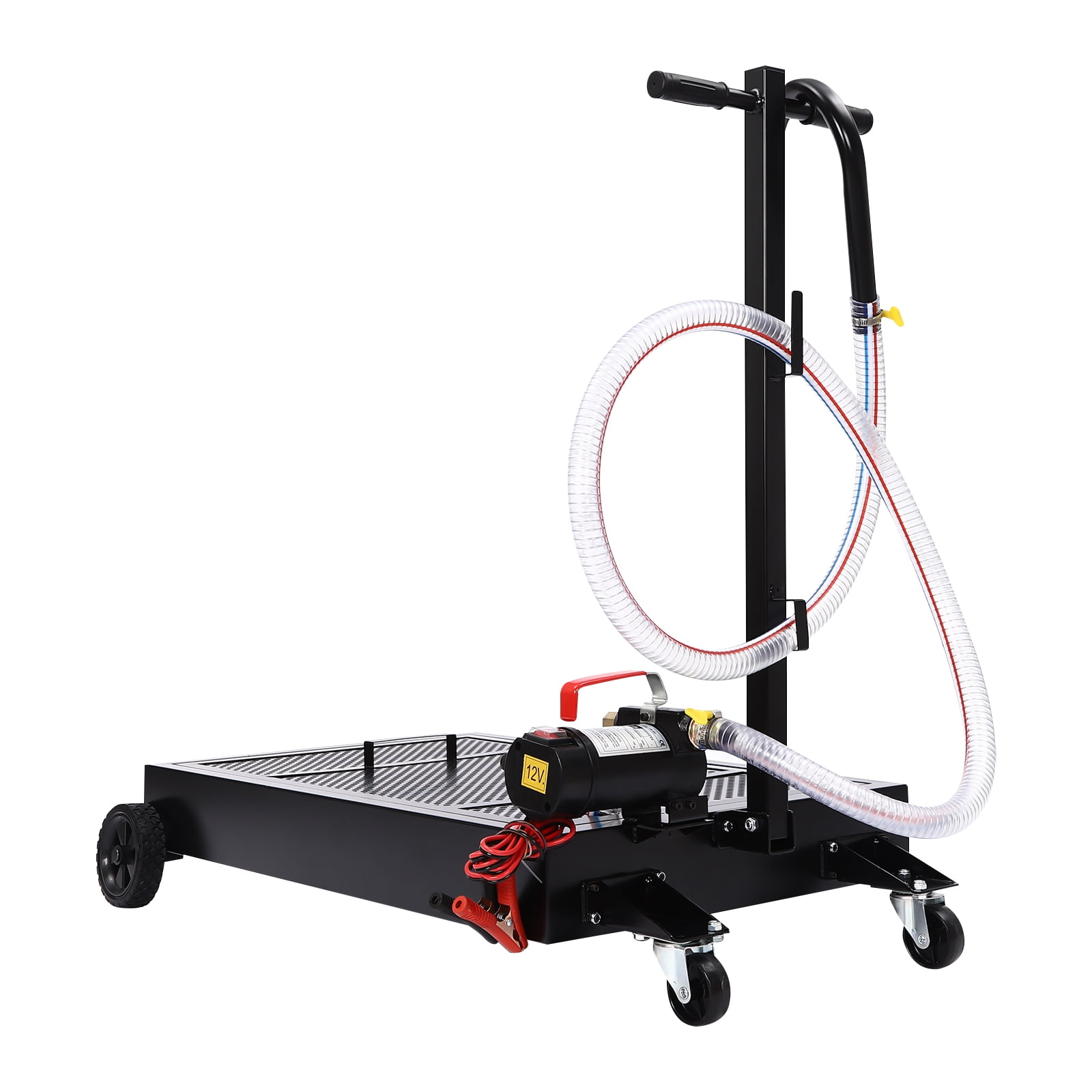 Oil Drain Pan Transmission Collect Waste Fluid Oil Drain Cart 56 78L 15 ...