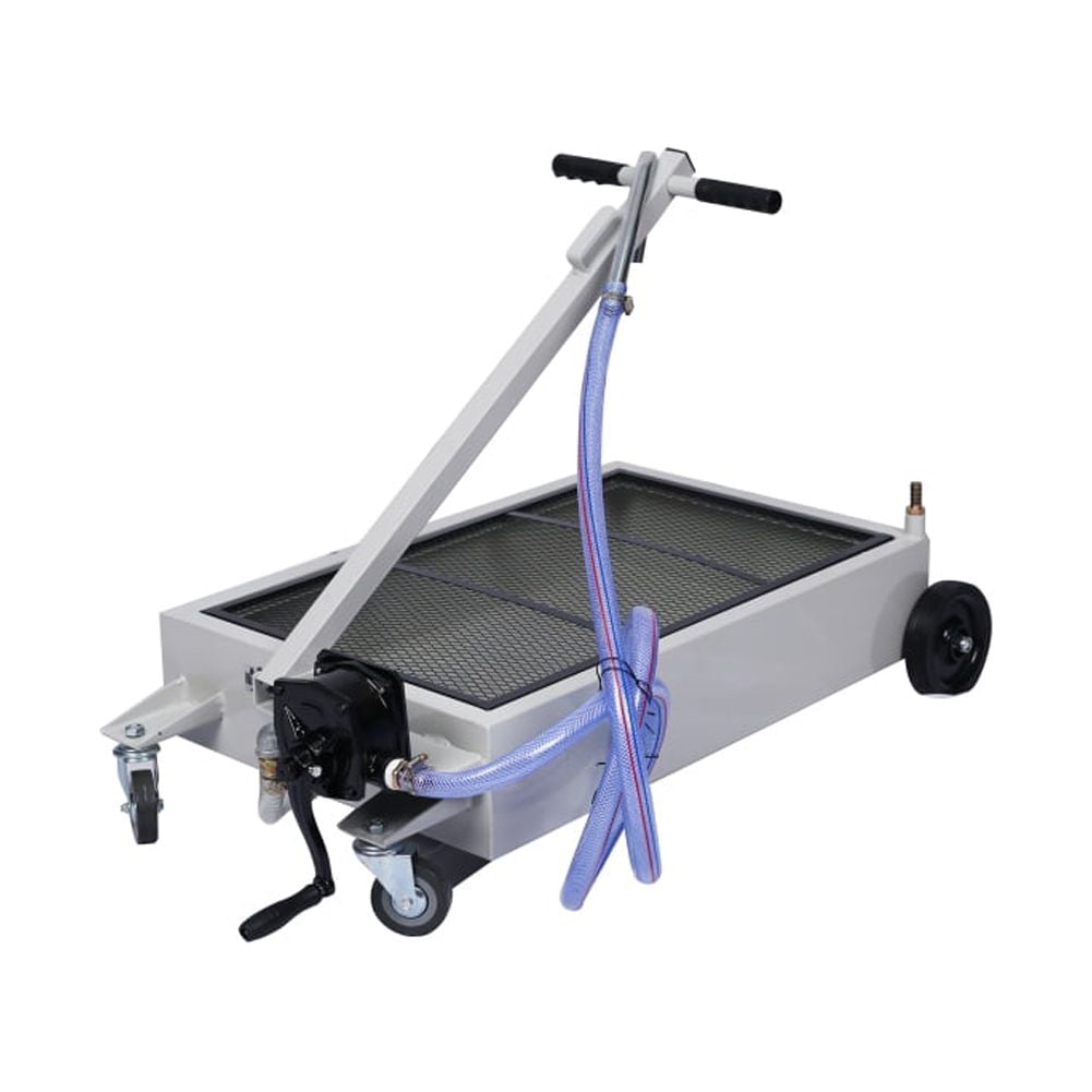 Oil Drain Tank, Large Capacity Oil Change Pan With Pump, Hose, Swivel ...