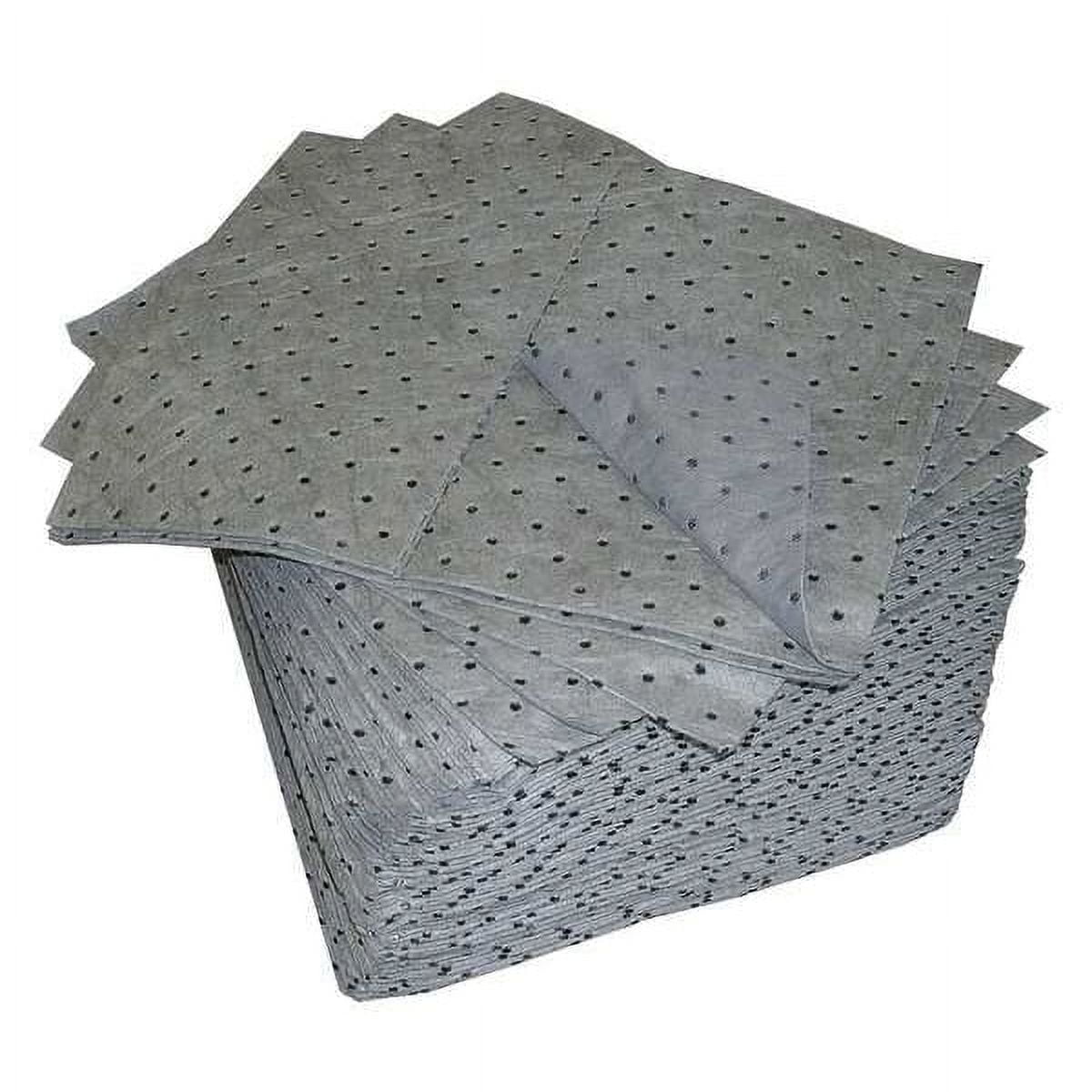 Oil-Dri Absorbent Pad,Universal,Gray,PK50 L70371G - Walmart.com