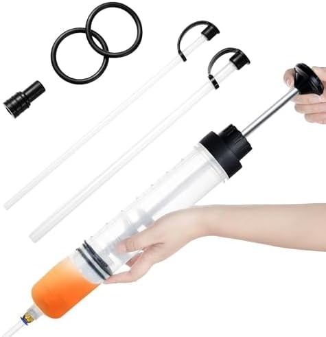 Oil Extractor Pump - 500CC Manual Liquid Extractor, Multi-Function Car ...