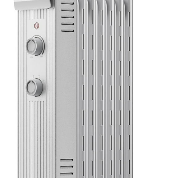 Oil Filled Radiator Heater, 1500W Quiet Warmth Radiant Heater, 3 ...
