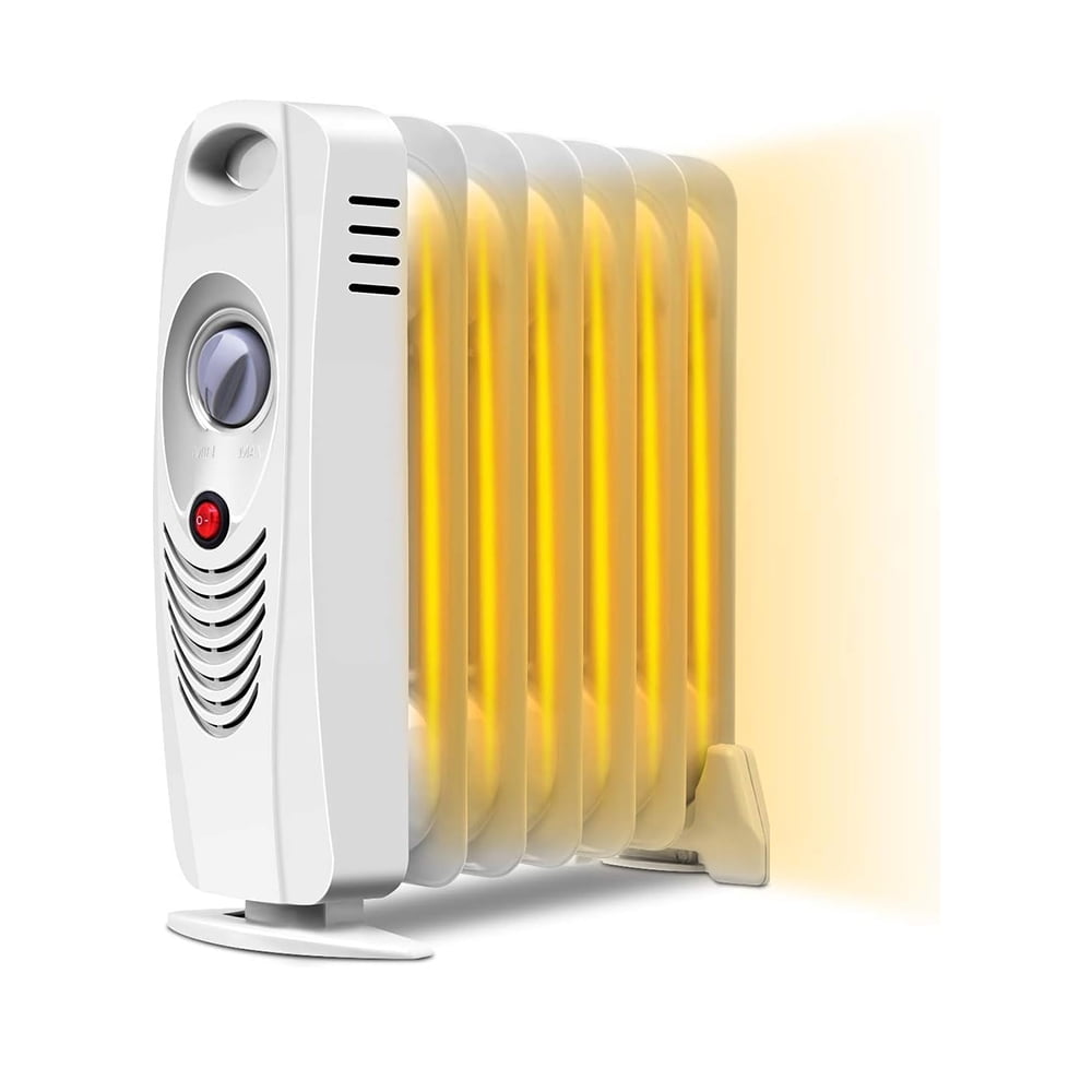 Oil Filled Radiator Heater, Portable Space Heater with Adjustable ...