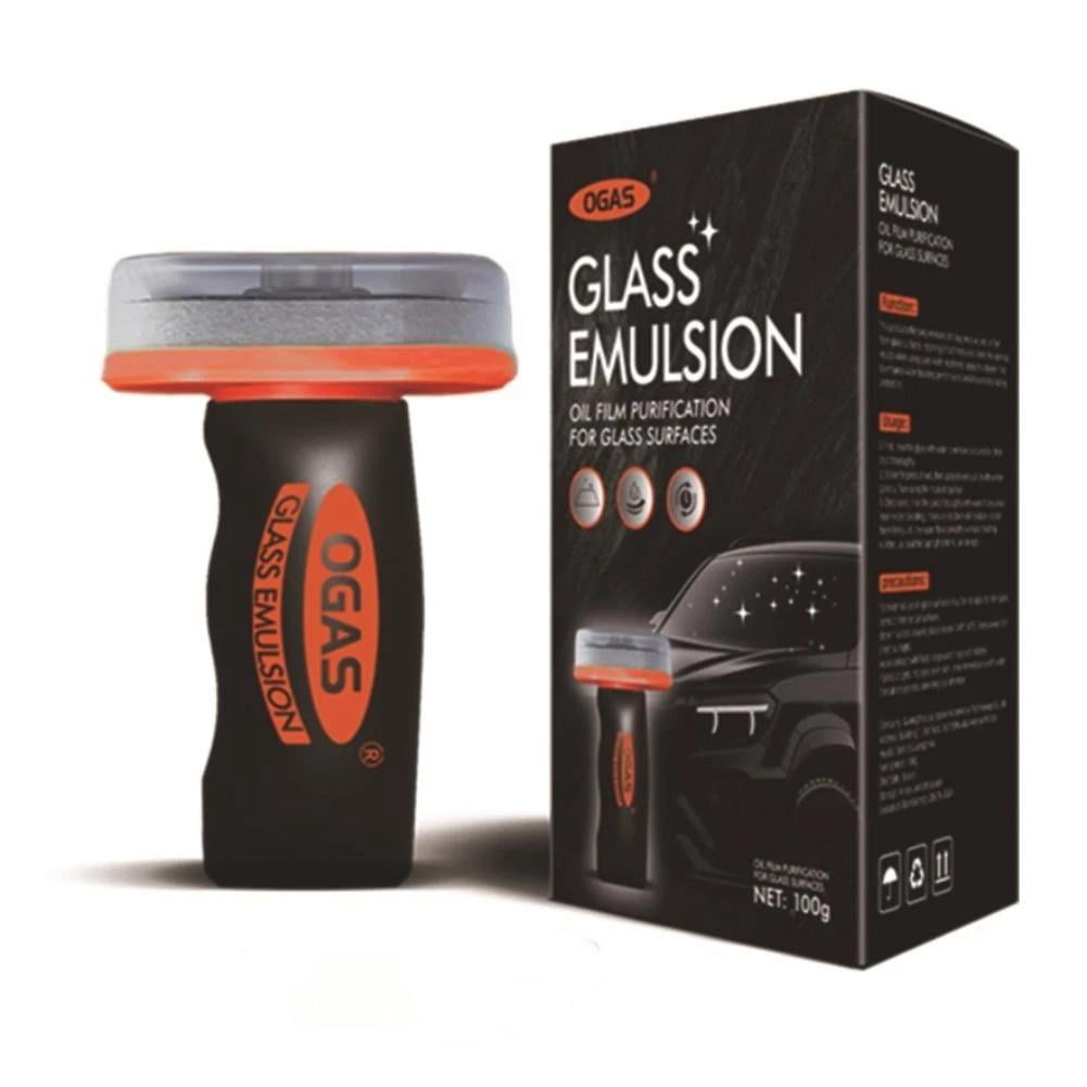Oil Film Remover for Glass Emulsion, Automotive Glass Cleaner with Roll ...