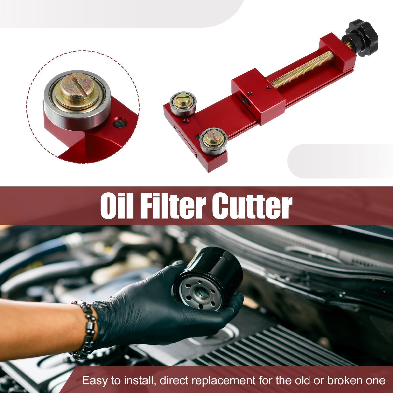 Oil Filter Cutter Inspection Tool for Fuel Cutting Range 1-3/4" to 5-1/ ...