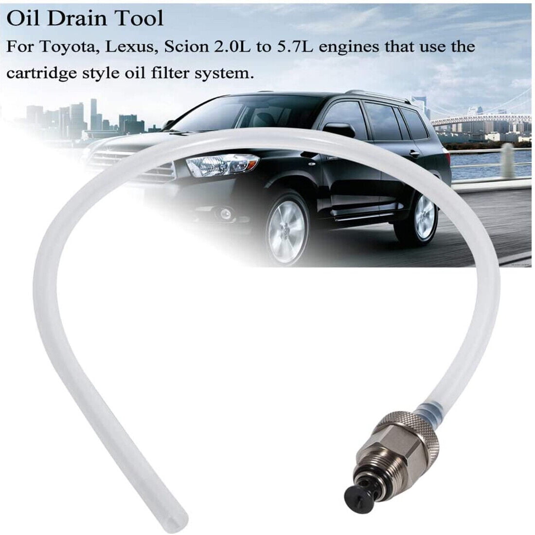 Oil Filter Drain Tool Release Hose Tube Pipe for Toyota Lexus Scion 2 ...