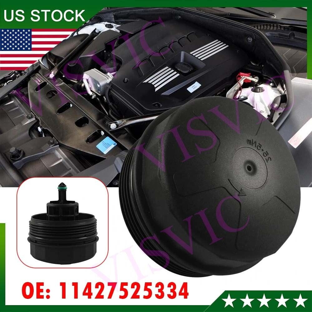 Oil Filter Housing Cover Cap Fits BMW X6 X5 328i 528i X3 N52 Engine ...