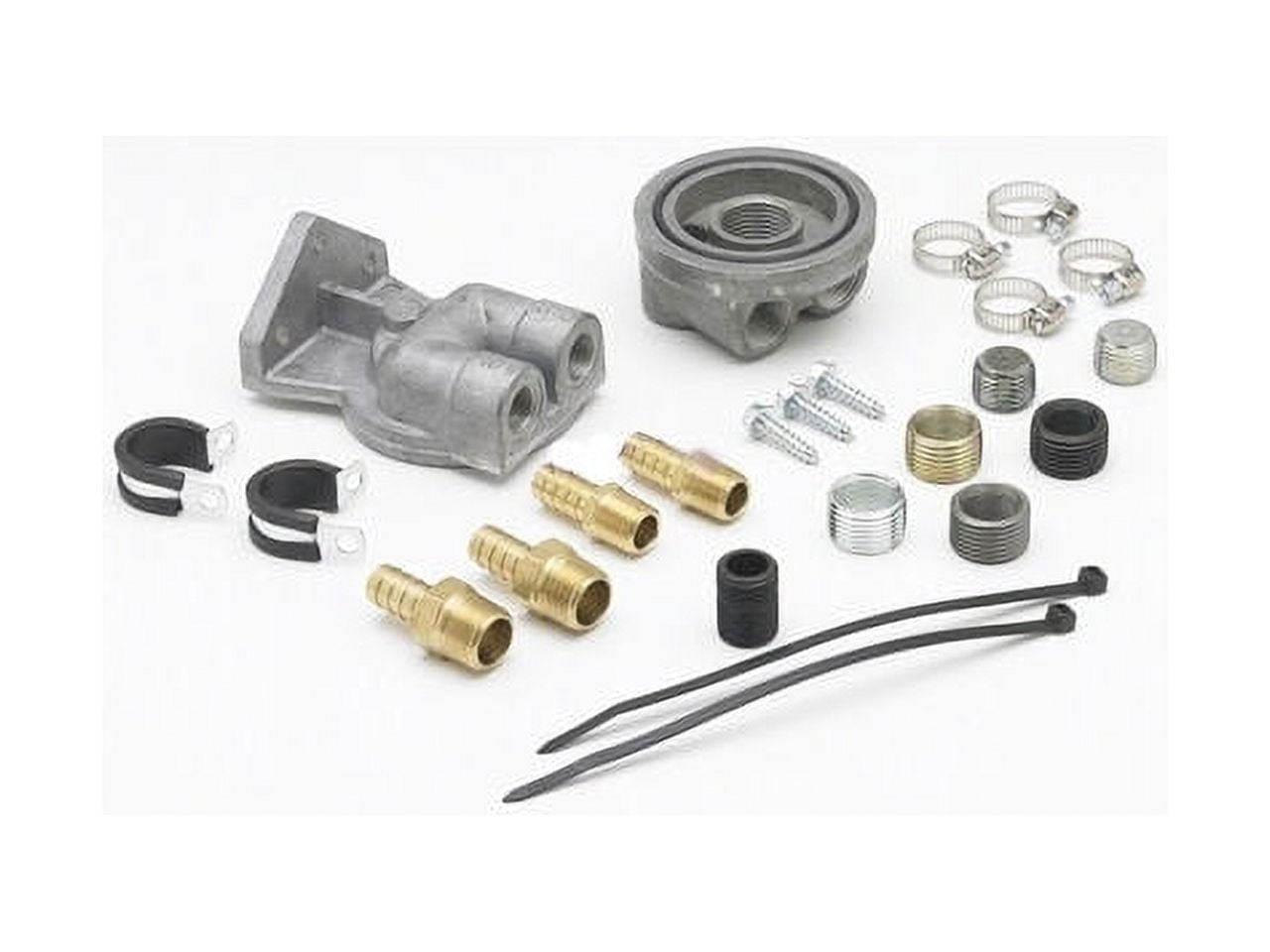 Oil Filter Remote Mounting Kit - Compatible with 1994 - 2010 Dodge Ram ...