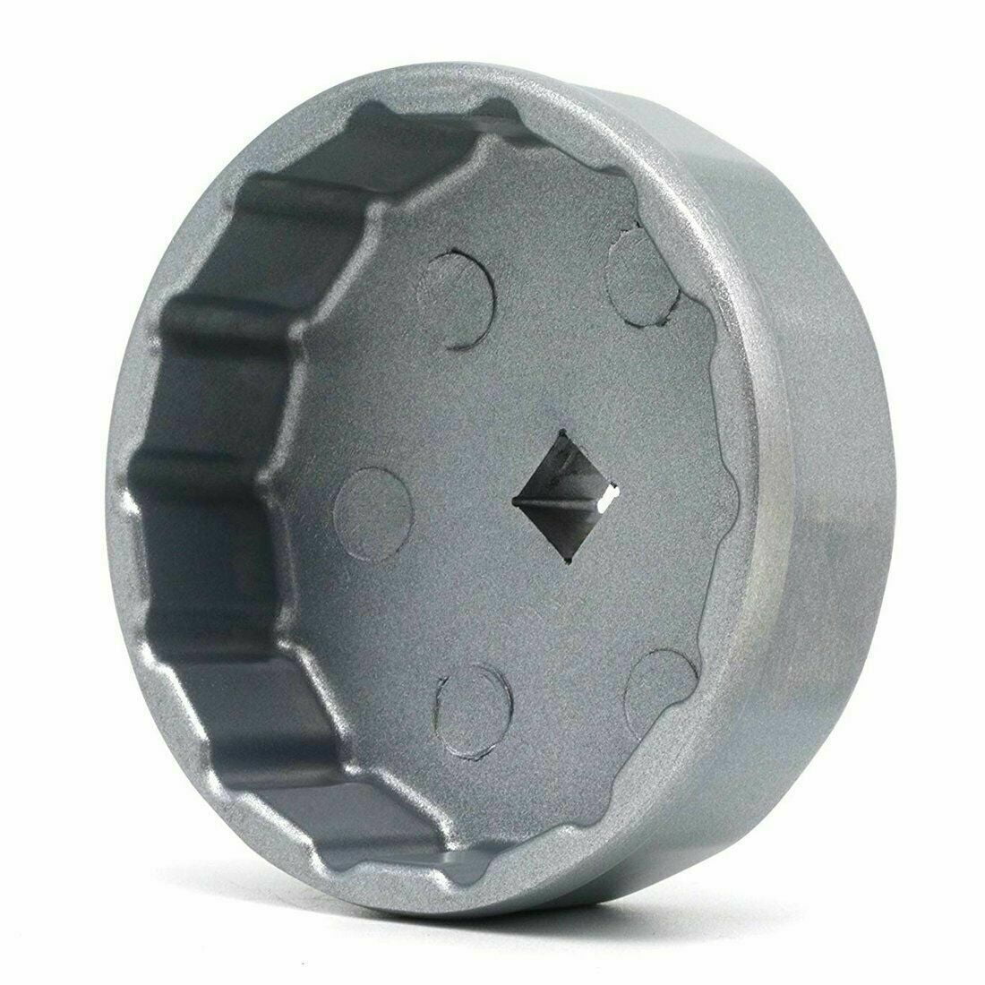 Oil Filter Wrench Tool Housing Cap Cup Socket Removal Wrench Tool 74mm ...