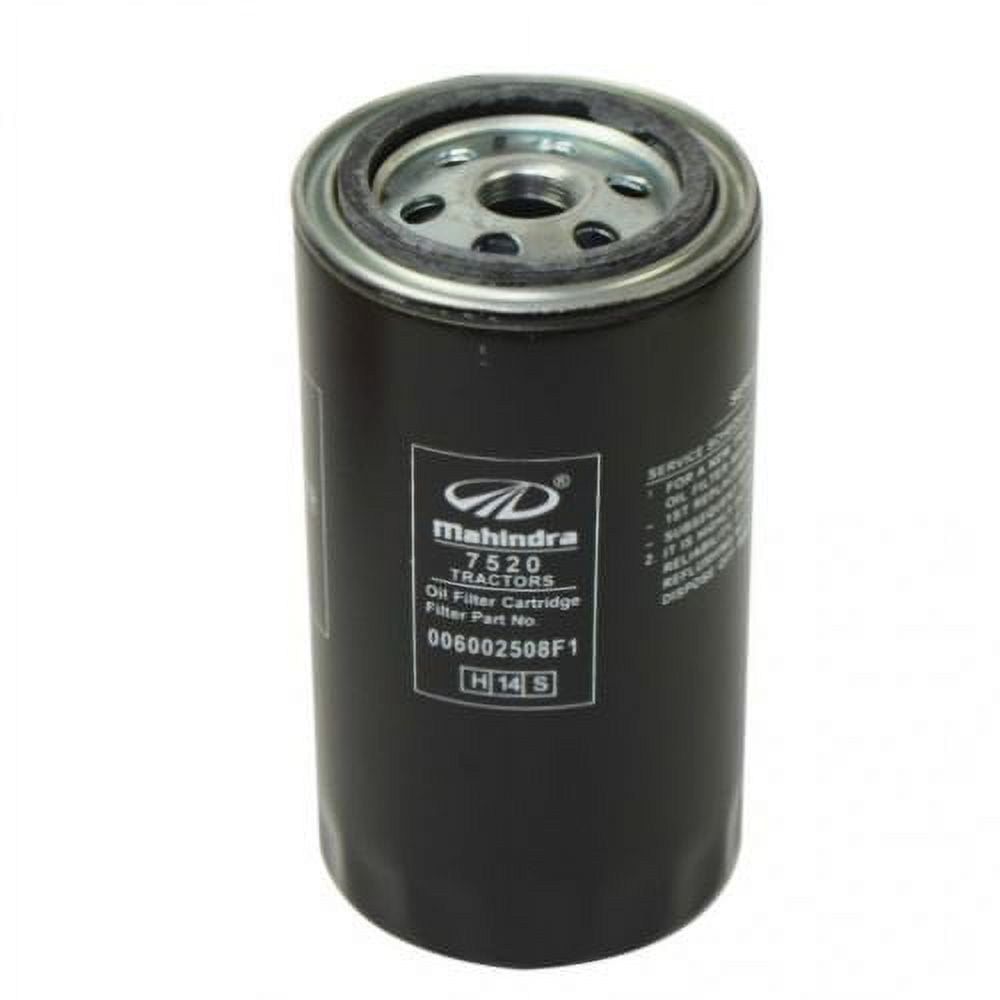 Oil Filter fits Mahindra 7010 7520 006002508F1 - Walmart.com